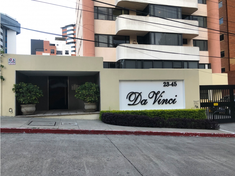 Apartamento en Renta en Edificio Da Vinci Zona 14 - US$2,500 USD